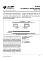 CSR-Times-Electric-Dynex-IGBT-Electrostatic-Handling-Precautions | RELL ...