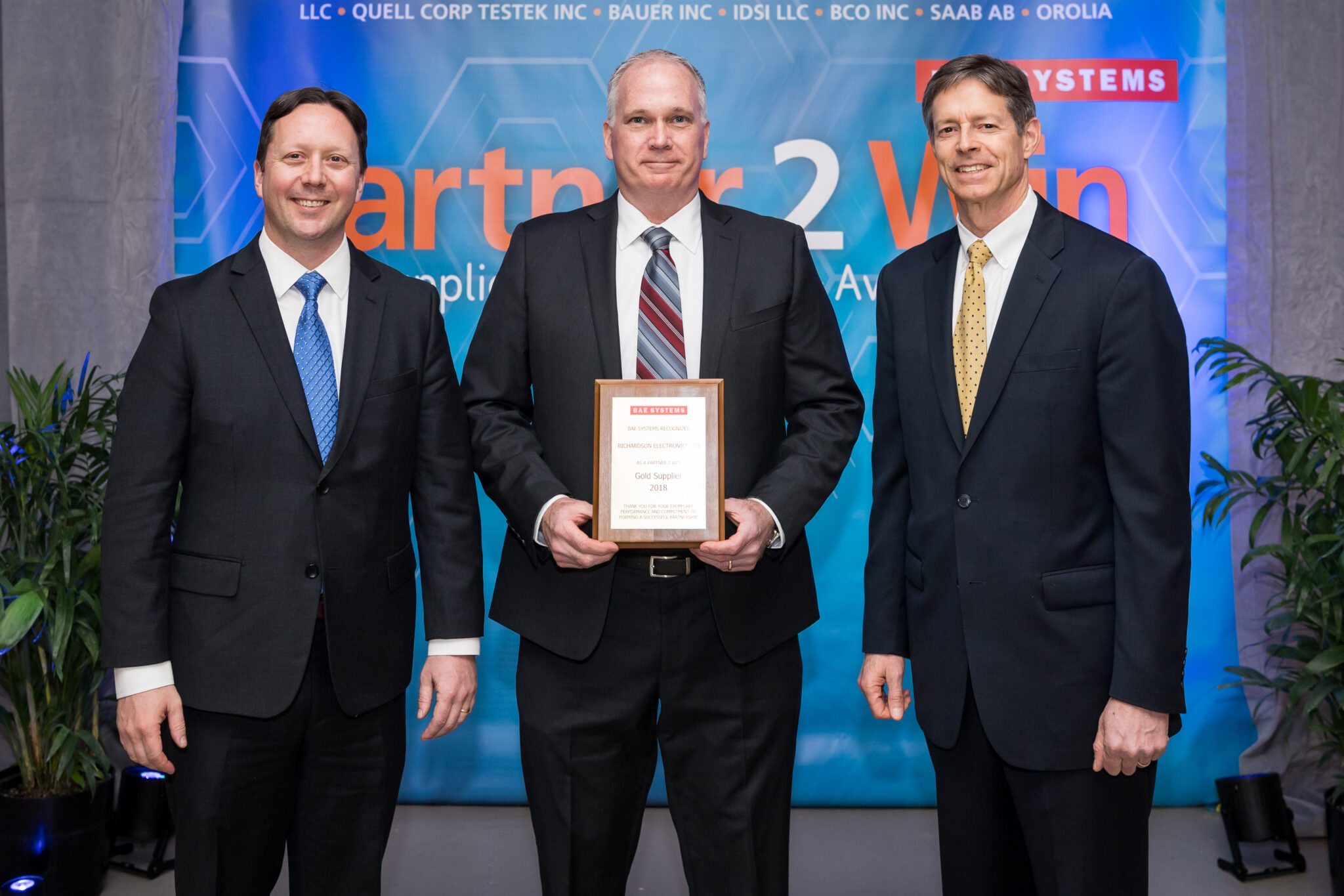 Bae Systems Honors Richardson Electronics Ltd With A Gold Tier